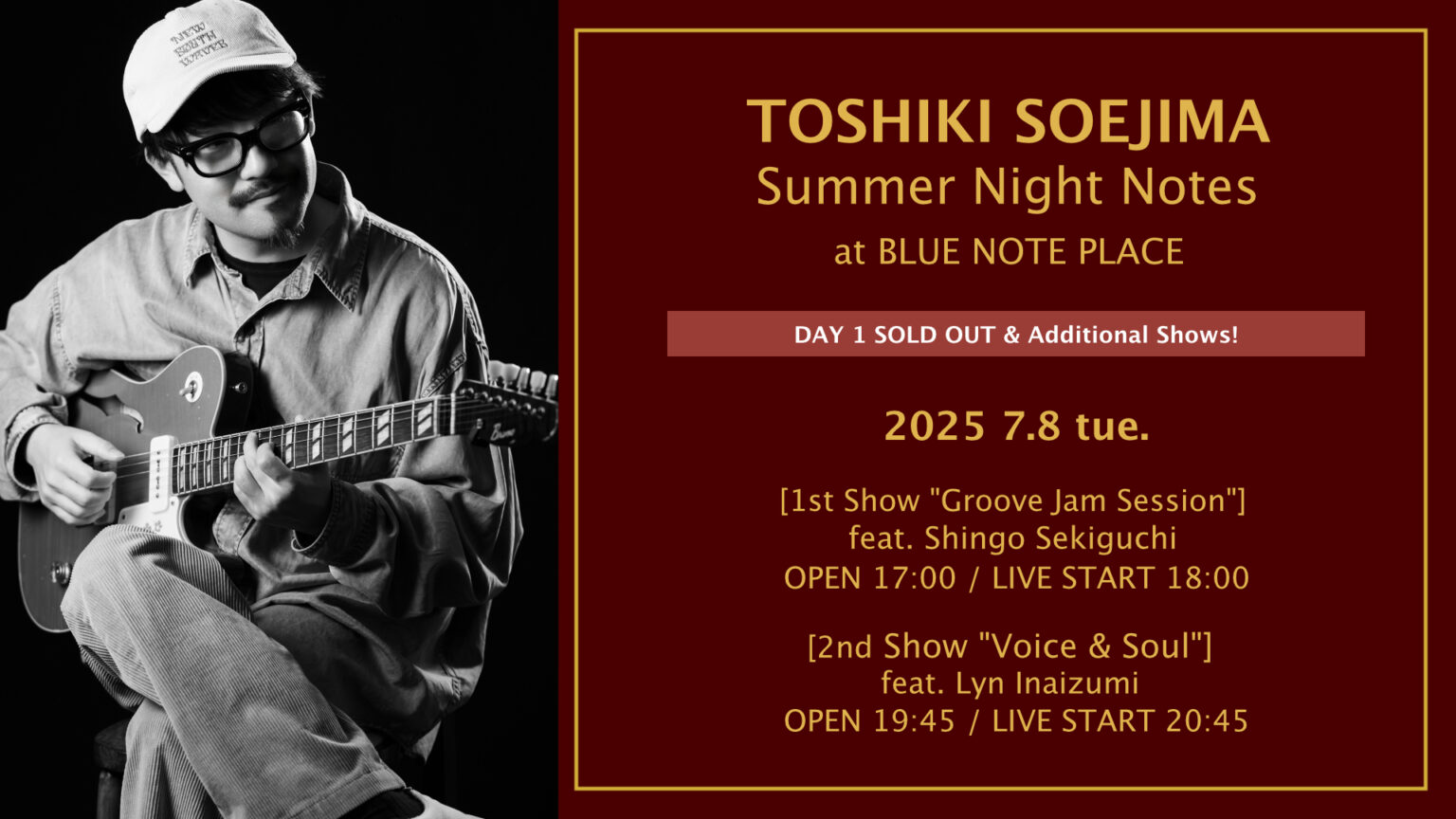 Live – Toshiki Soejima